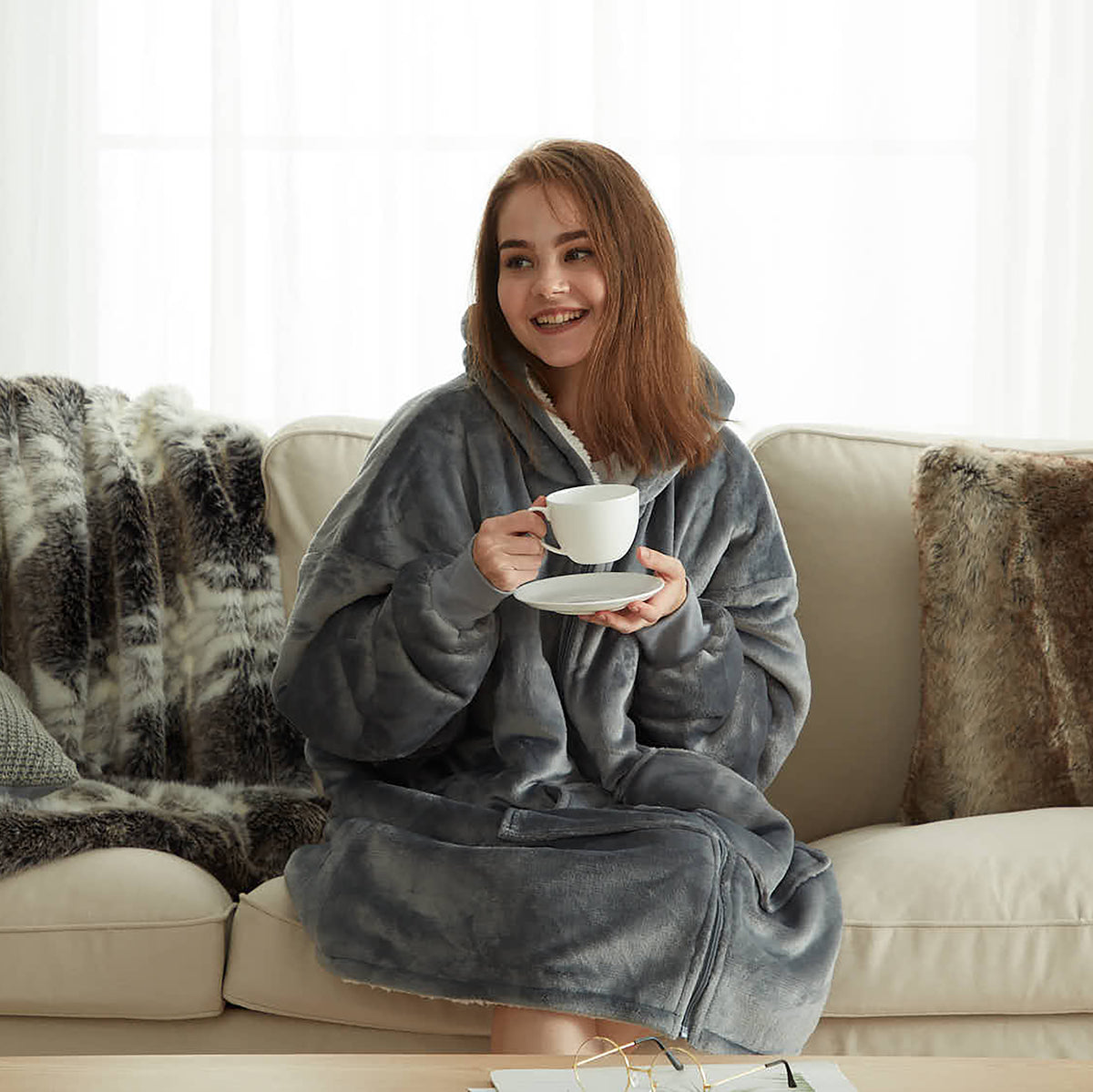 Sherpy Adults Wearable Blanket – Dream Theory